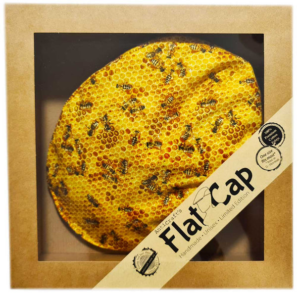 Honey Bees - Unisex Flat Cap / Hat - AntiCraft - Not a shop, a front ...