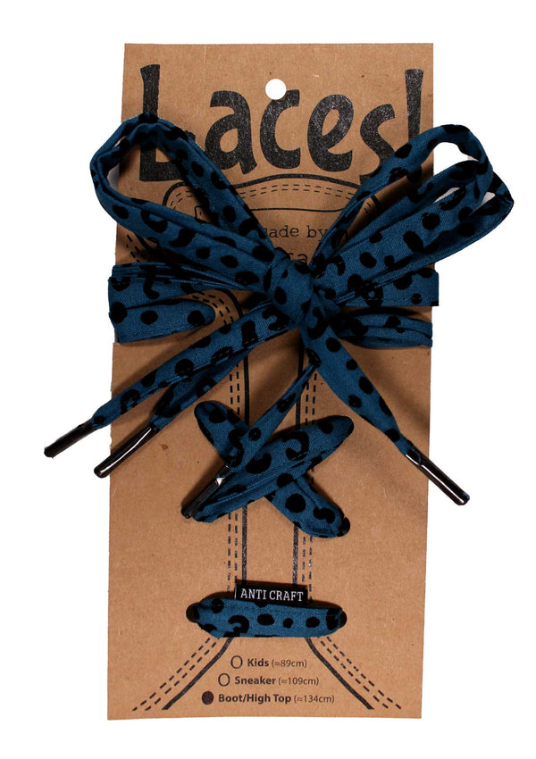 Laces - Blue Leopard - Aki from Anticraft